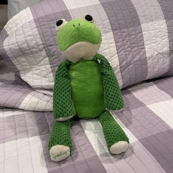 Scentsy | Toys | Scentsy Retired Buddy Ribbert The Frog | Poshmark